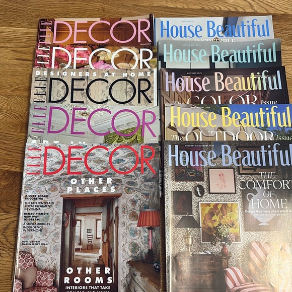 Elle Decor | Kitchen | Elle Decor House Beautiful Magazines Total All ...